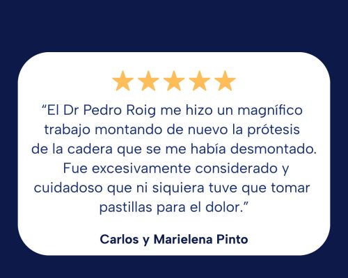 Testimonios reales de pacientes | Ortopedistas en Costa Rica